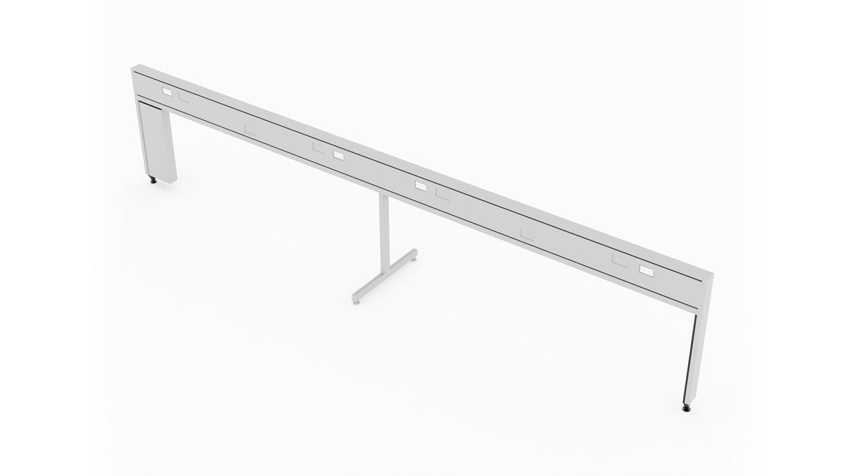 Evolve 4 Person 30" H 72" W Power Beam Typical | EPB518 – Office ...