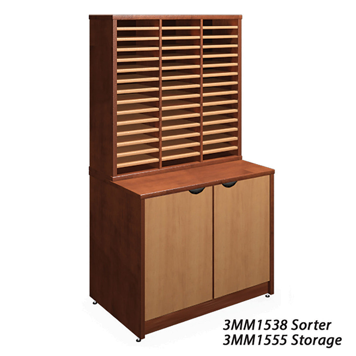 OS Mail Sorting Cabinet with Storage (3MM1538) – Office Furniture Central