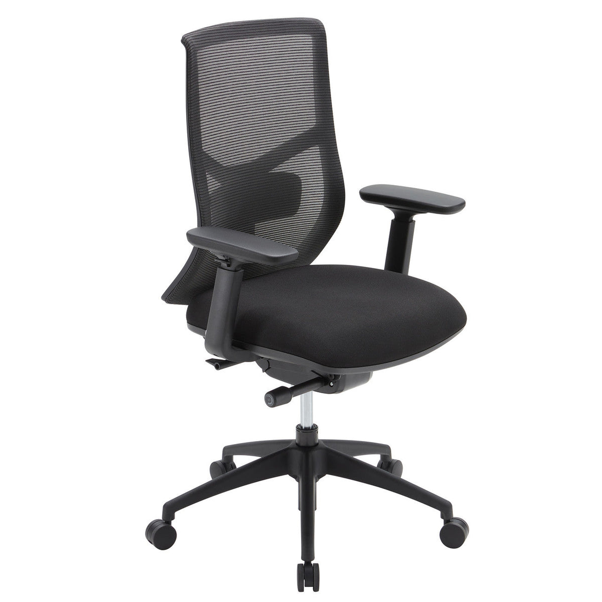 Orion Mesh Conference Chair with Woven Mesh Back & Black Frame ...