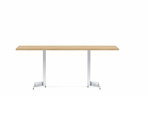 Anywhere 72"W x 36"D Rectangular Conference Table with Tapered Blade B ...