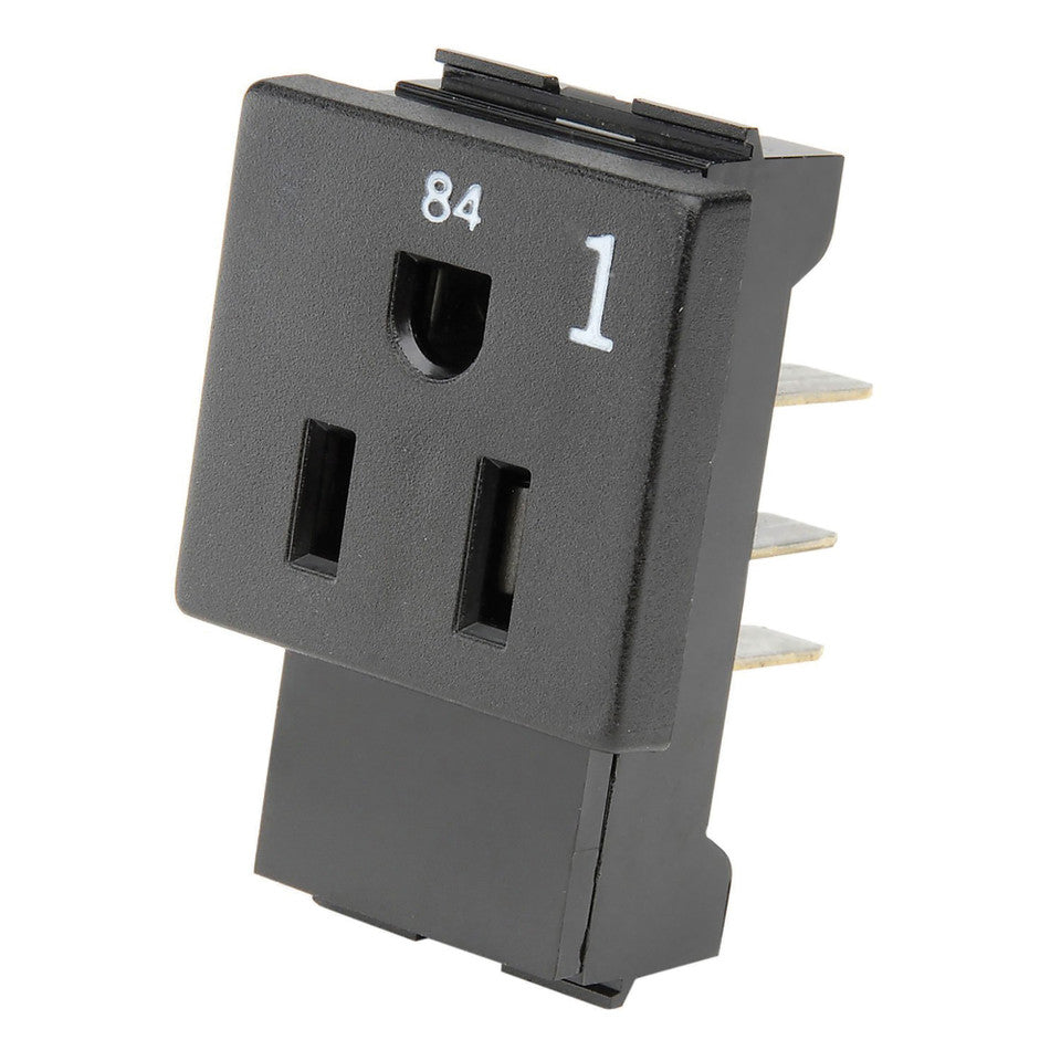 OS Modular Electric System Receptacle 1 (84S1BL150BK) – Office ...